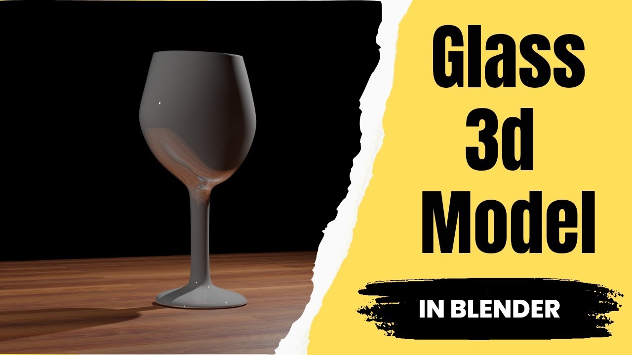 Glass 3d Model in blender #art #graphicdesign #3d #3danimation #blender ...