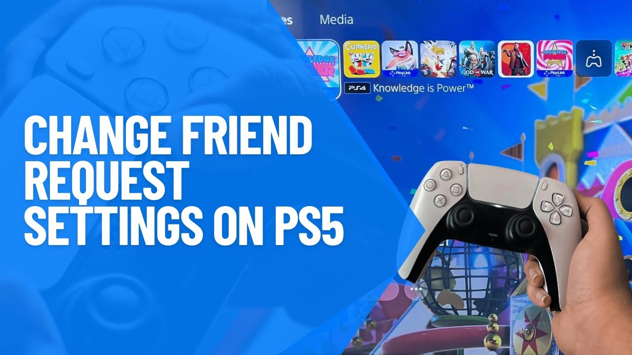 How to Change Friend Request Settings on PS5 - Quick and Easy - YouTube