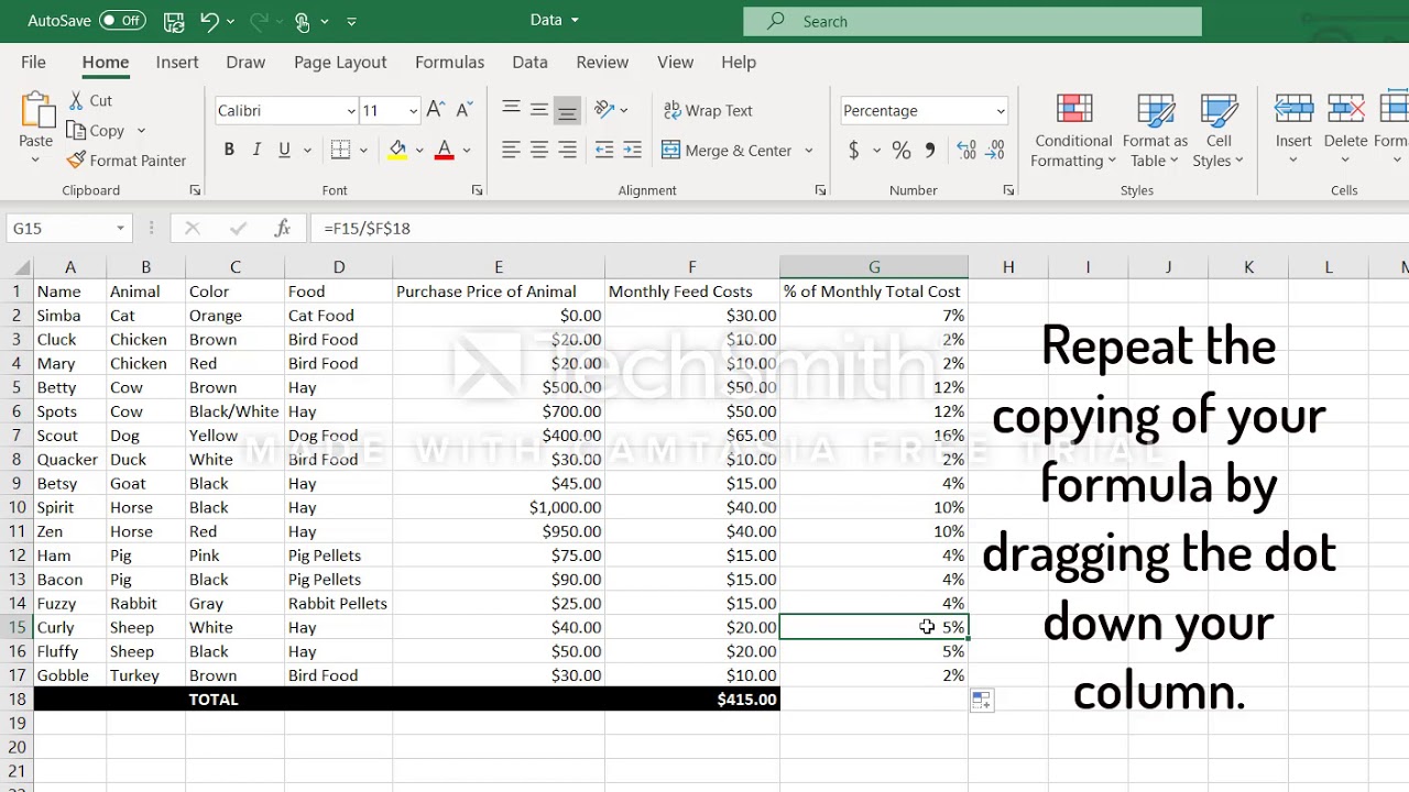 How To Lock A Reference Cell In An Excel Formula YouTube How To Lock A Reference Cell In An Excel Formula YouTube