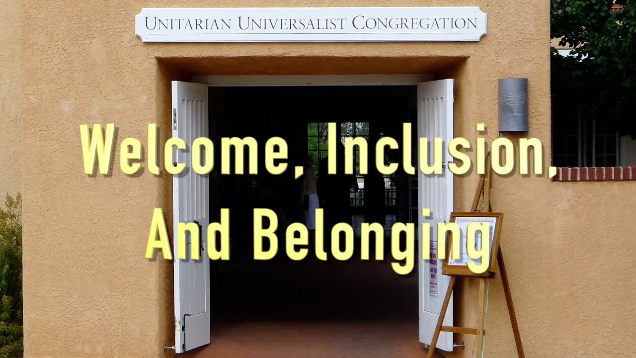 Welcome, Inclusion, Belonging | Rev Gail Lindsay Marriner - YouTube