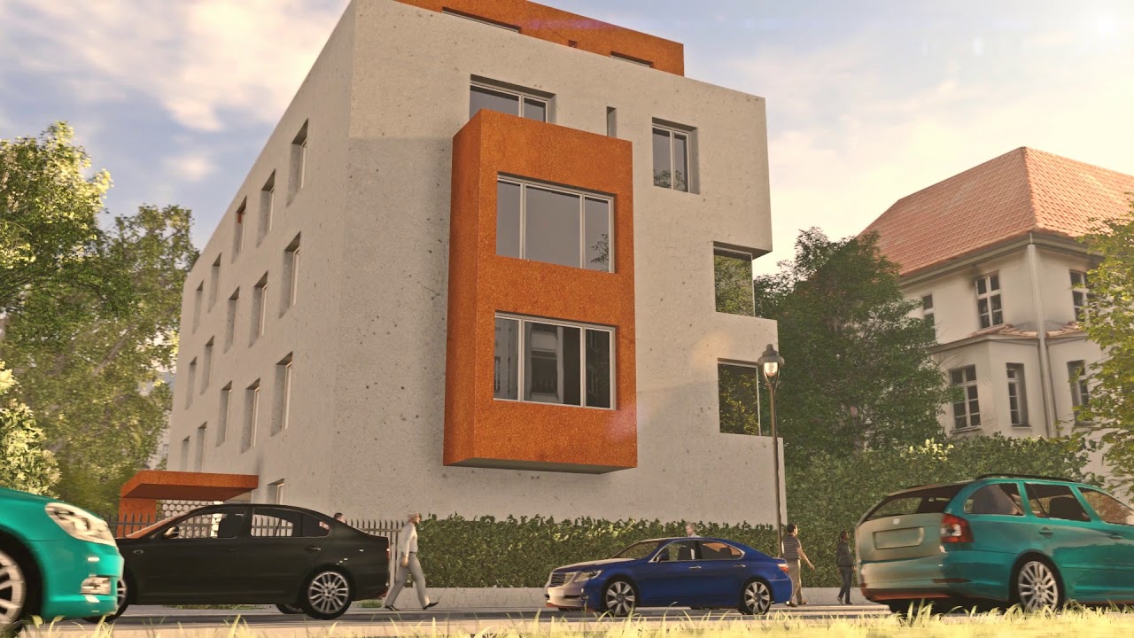 KP Infotech 3D Animation Walk Through for Indian Embassy Germany - YouTube