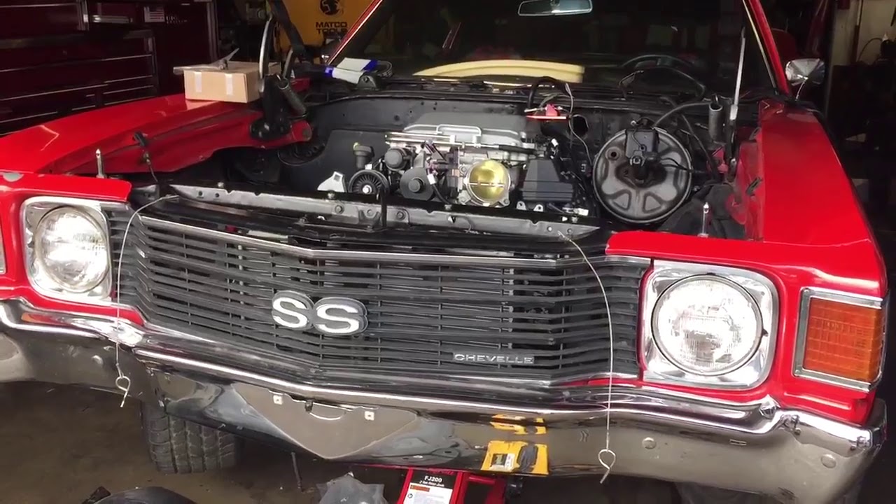 LS Swap 1972 Chevelle SS 6.2L (LSA) - YouTube