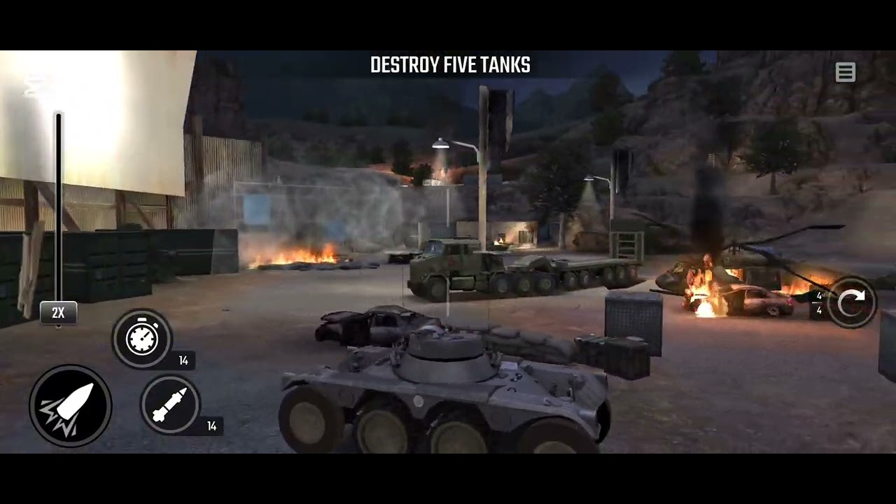 War Sniper Z14 Mission 12 Against All Odds Destroy Five Tanks - YouTube