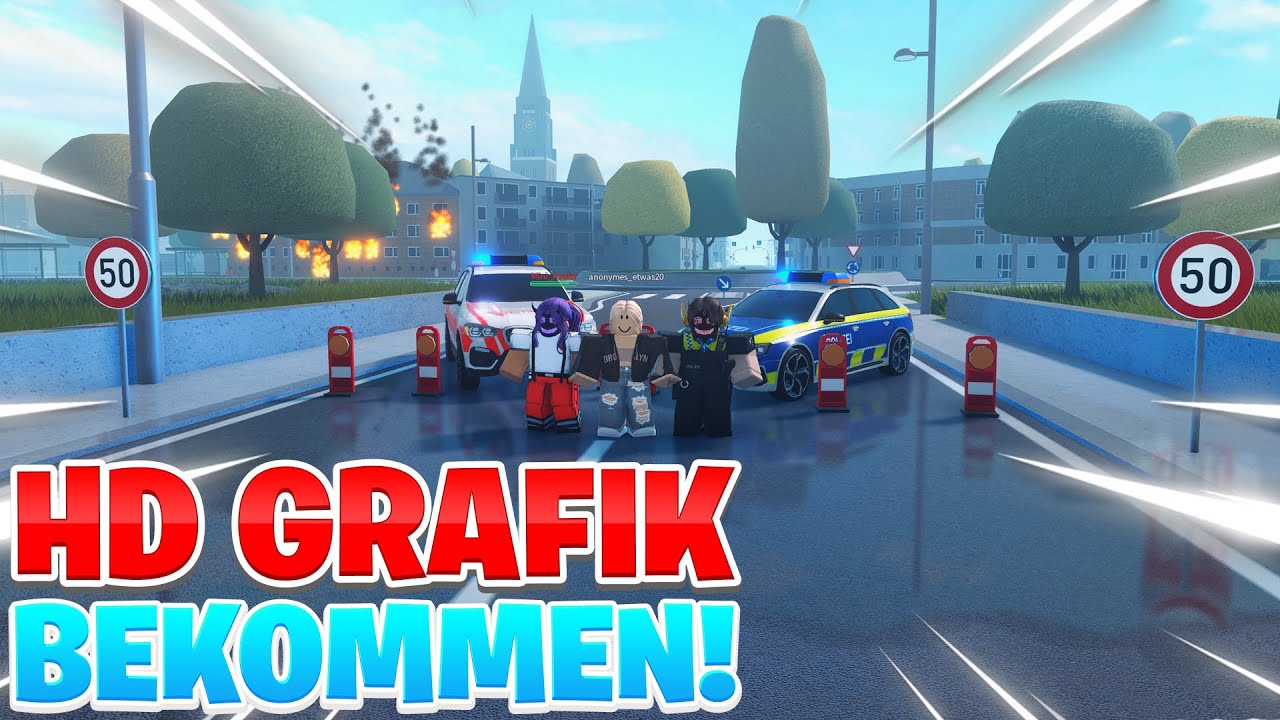 So bekommst DU Realistische Grafik in Roblox (Notruf Hamburg) 2024 ...