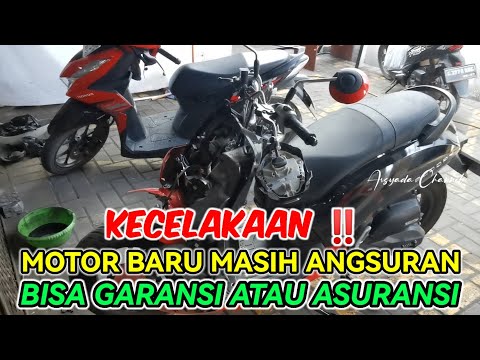 MOTOR MASIH BARU TAPI KECELAKAAN APA BISA GARANSI?