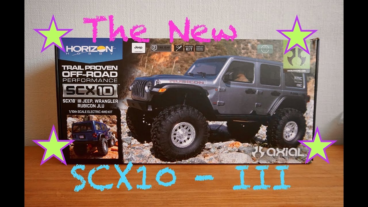 Axial SCX10 III - show you whats inside the Box - YouTube