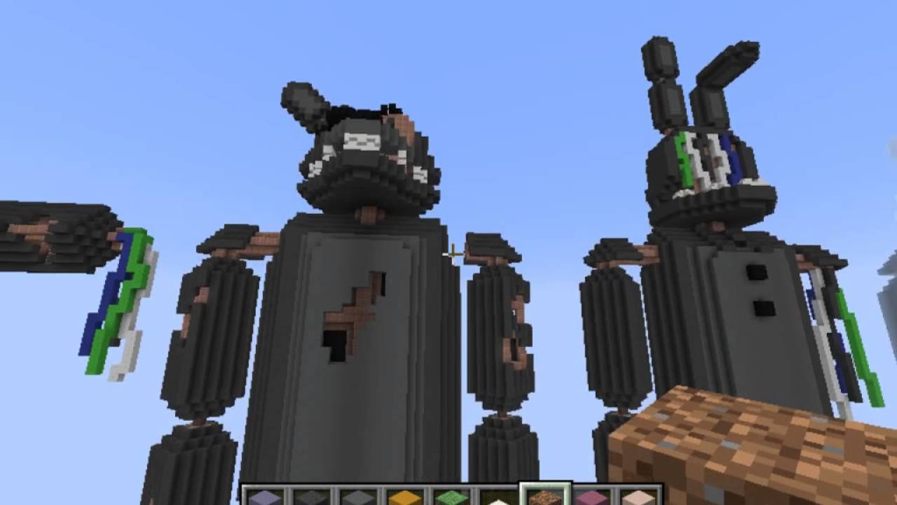 Minecraft FNAF Statue | Final Nights 2 - YouTube