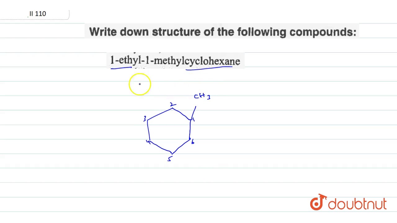 Methylcyclohexene Resonance