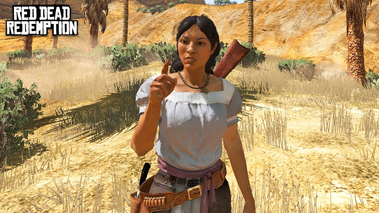 All Luisa Fortuna's Lines | Red Dead Redemption Online - YouTube