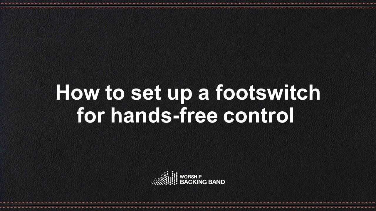 Using a MIDI Foot Controller - YouTube