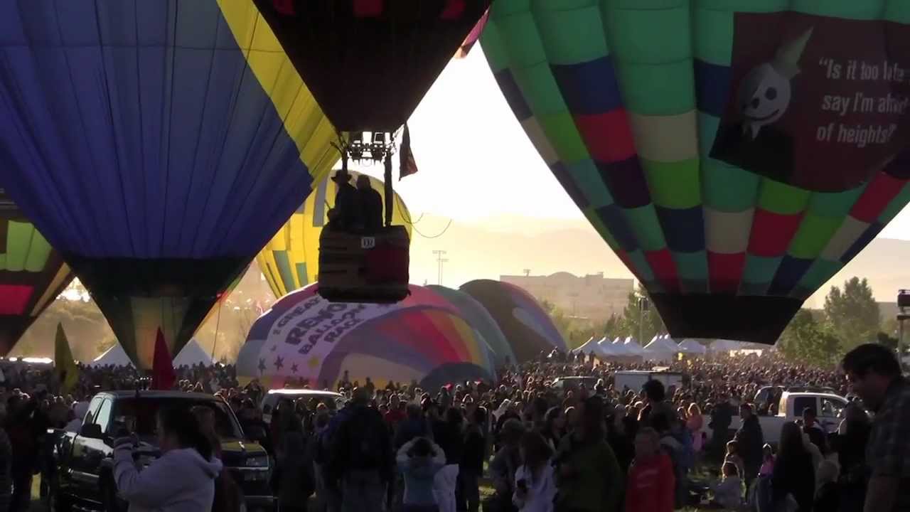 Reno Hot Air Balloon Races - YouTube