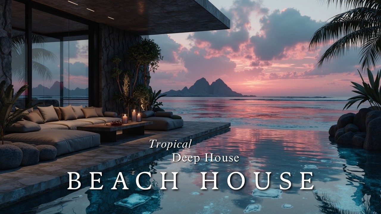 Tropical Deep House Sunset Vibes ~ Luxury Beach House Music ...