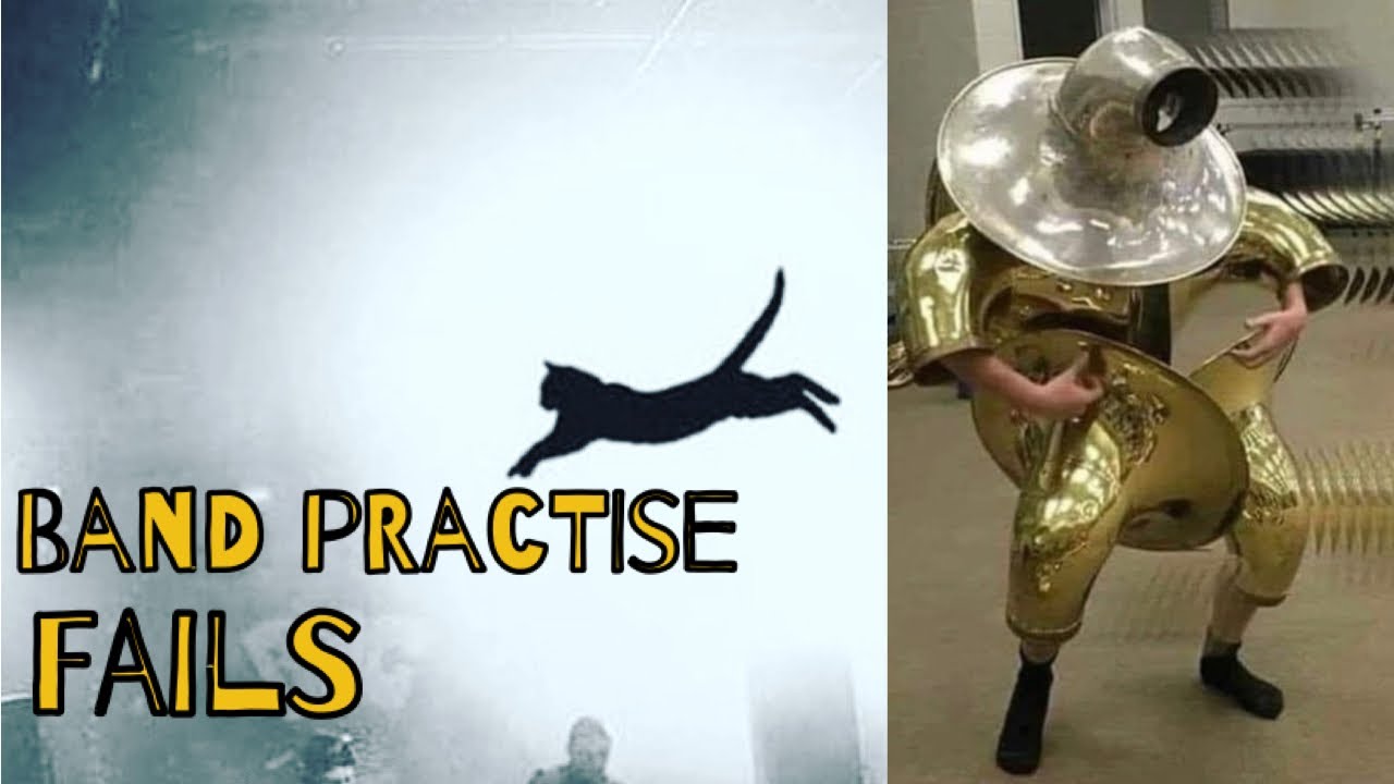 Band practise fails and bloopers! - YouTube