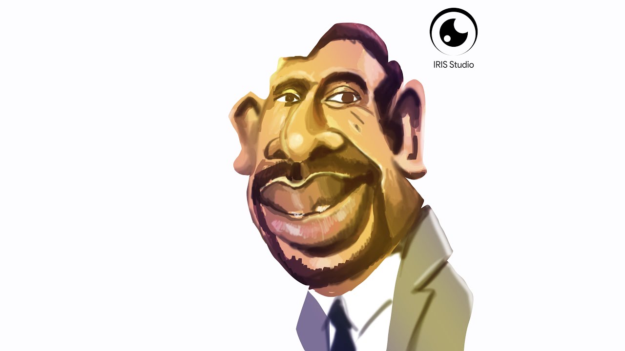 Caricature Drawing of Mahindanada aluthgama - YouTube