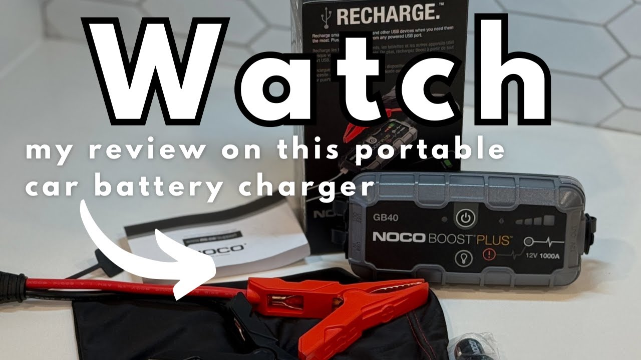 NOCO Boost Plus GB40 UltraSafe Car Battery Jump Starter - YouTube