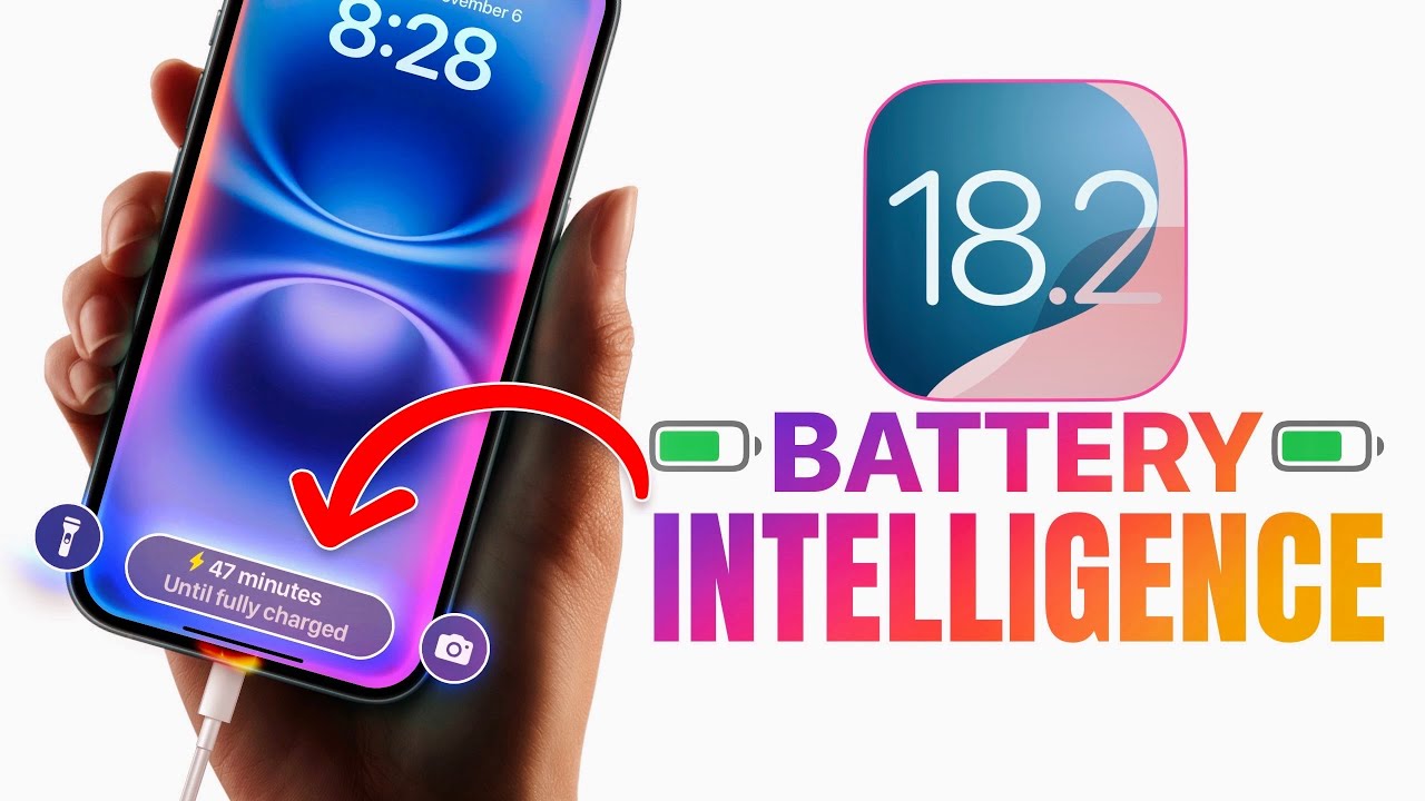 iOS 18.2 - Battery intelligence! - YouTube