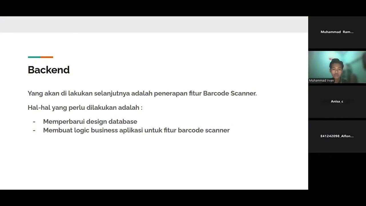 Daily Scrum kelompok 3(Mapotek) Gol E_ Politeknik Negeri Jember 2025 - YouTube