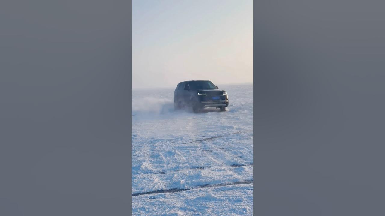 Drifting through the snow like a boss! ️🔥 #SnowDrift #SUVPower # ...