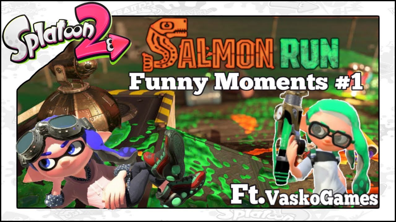 Salmon Run Funny Moments #1 Ft. Vasko Games - YouTube