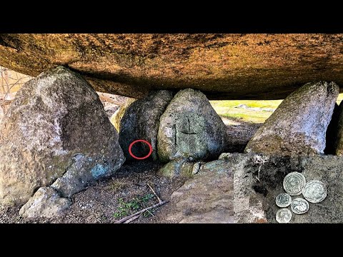 Yığma Taşın Altında Define Kasası Açtım !! treasure find moment