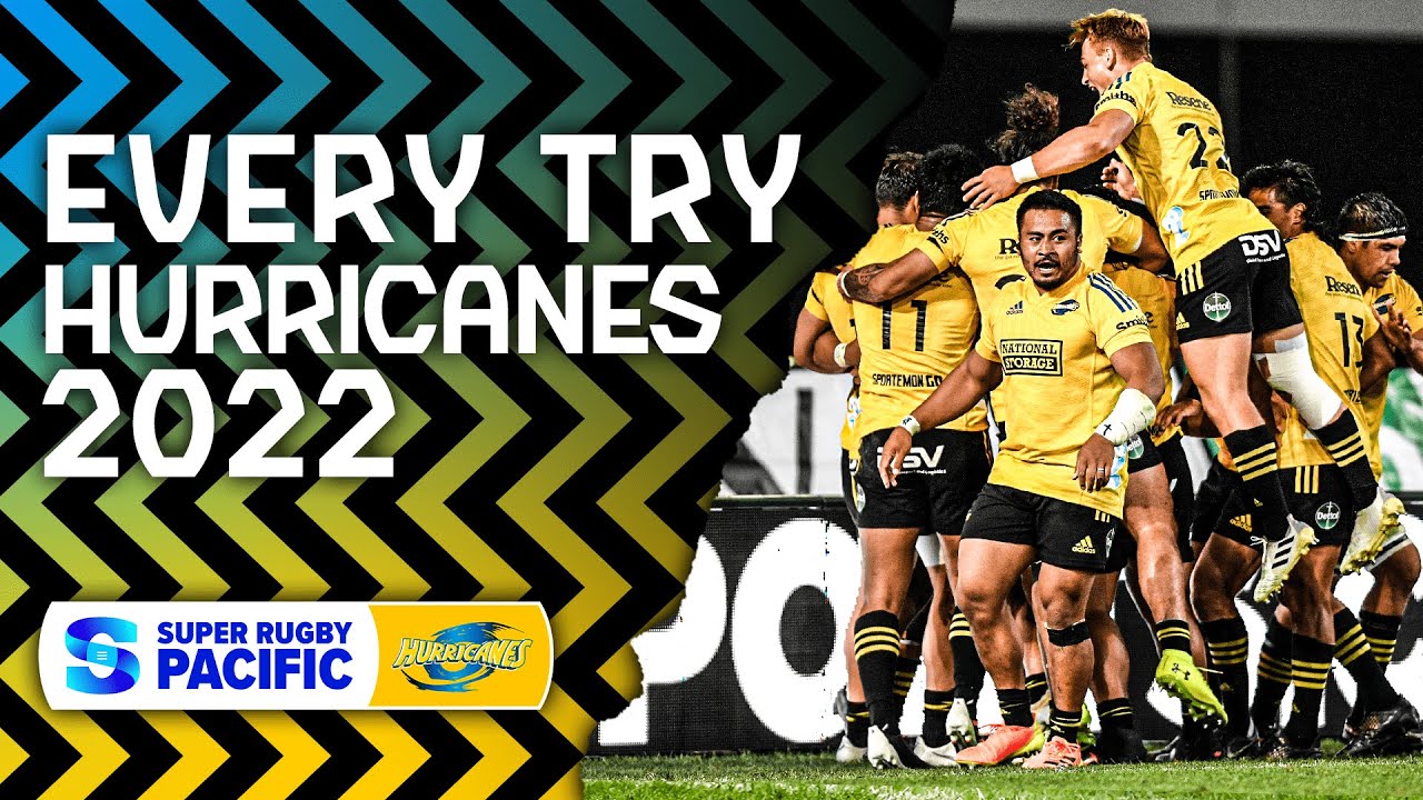 EVERY TRY | Hurricanes | Super Rugby Pacific 2022 - YouTube