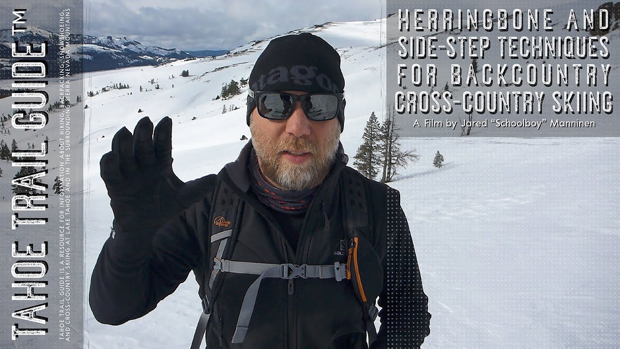 Side-Step and Herringbone Techniques for Backcountry XC Skiing - YouTube
