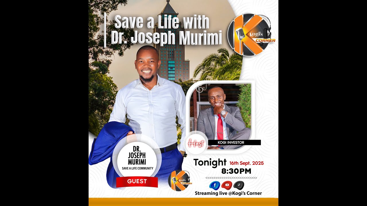 Save a Life , Your life matters with Dr. Joseph Murimi - Save a Life ...
