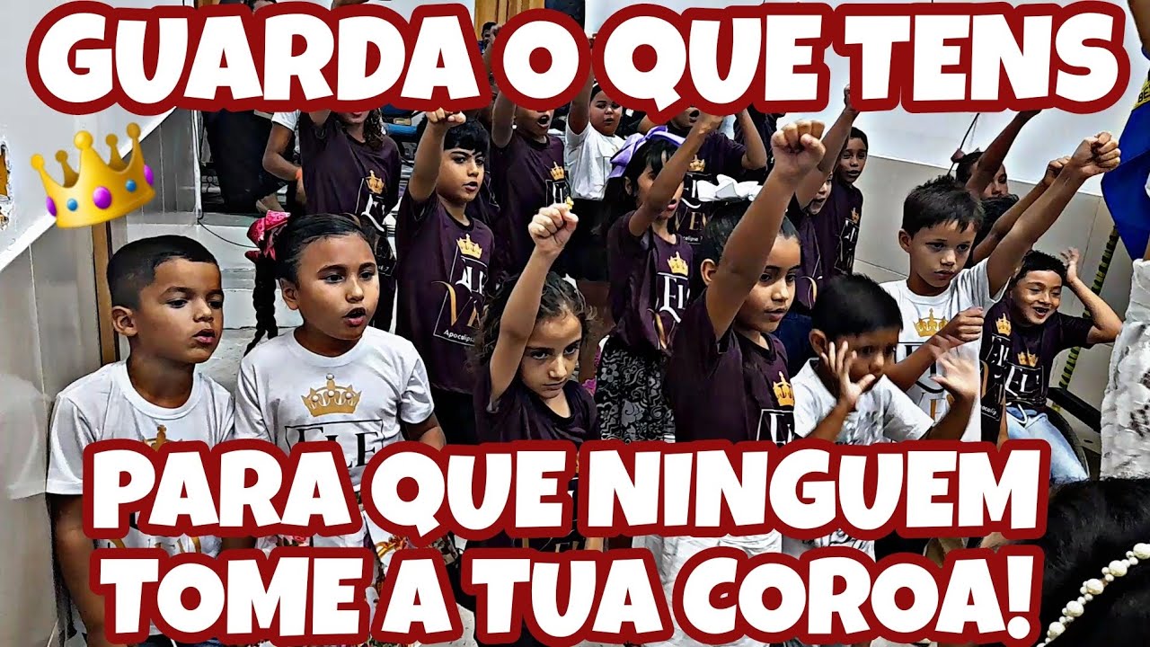 JOGRAL INFANTIL: GUARDA O QUE TENS/LOUVORES: NOSSA ESPERANÇA[HARPA ...