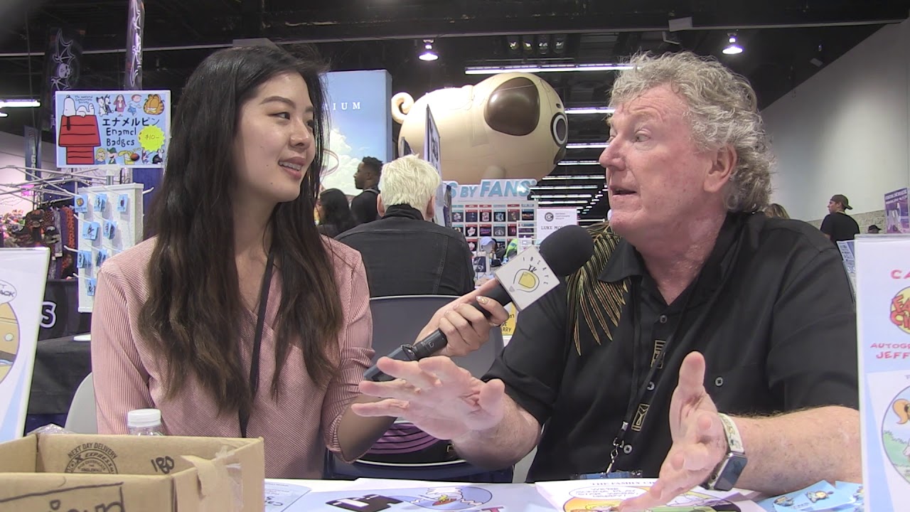 Jeff Keane The Family Circus - Wondercon 2019 - YouTube