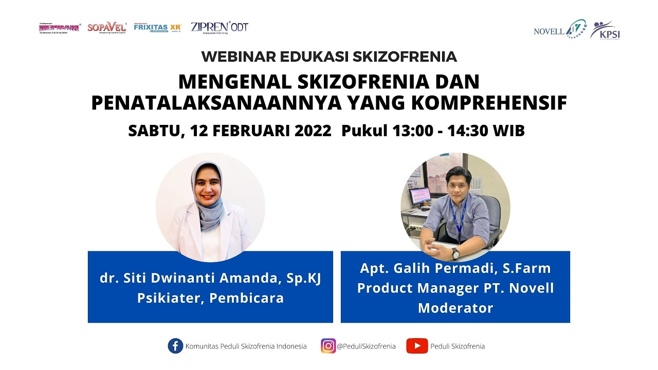 Webinar Edukasi Skizofrenia - YouTube