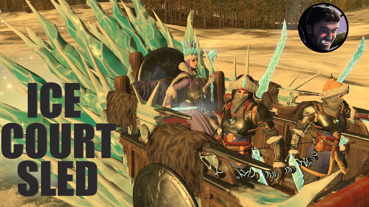 Katarin's Ice Court Sled - YouTube