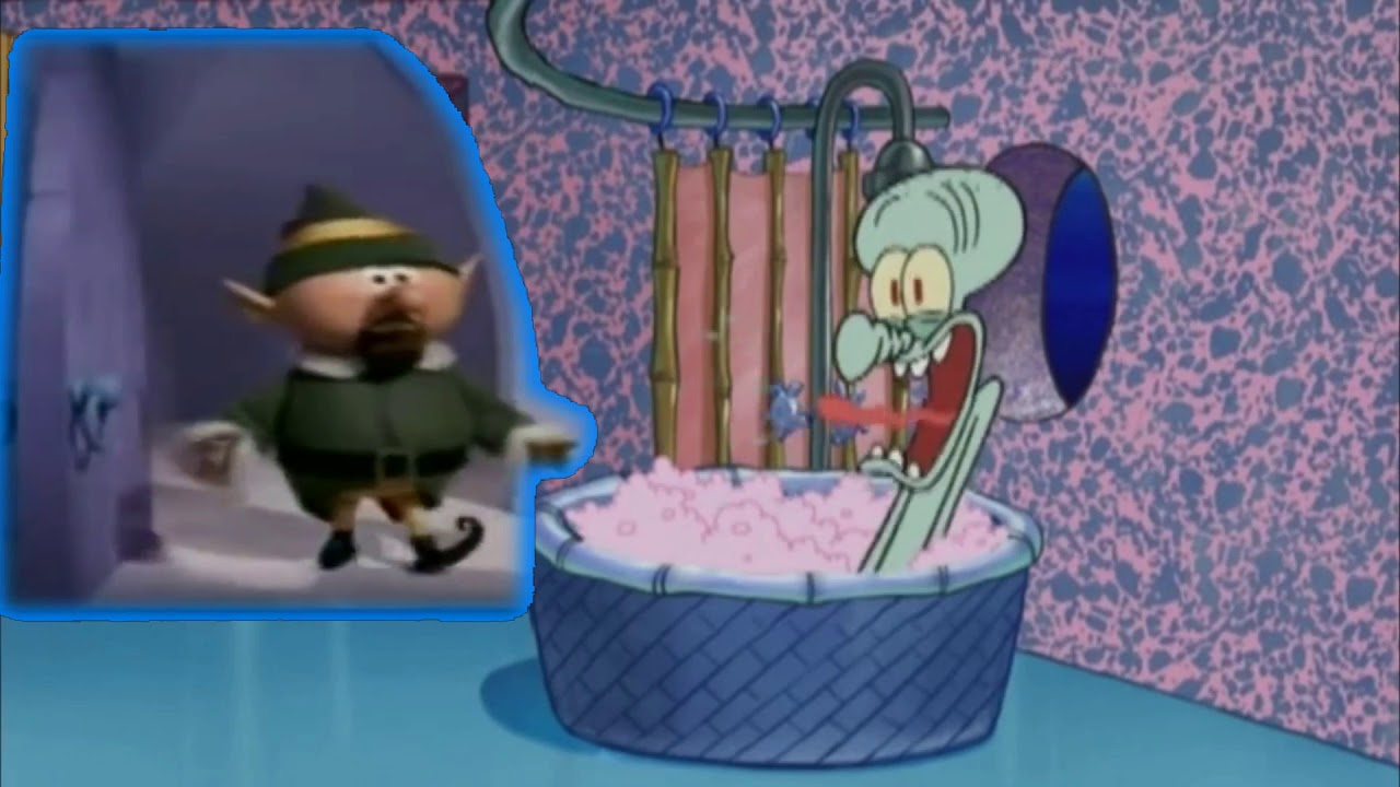 The Elf Foreman Drops By Squidward's House - YouTube