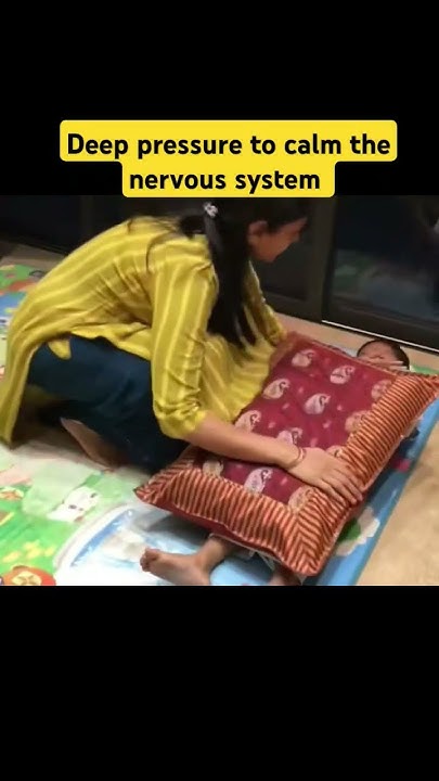 Deep pressure activity/reduce hyperactivity/part 4/sensory integration# ...