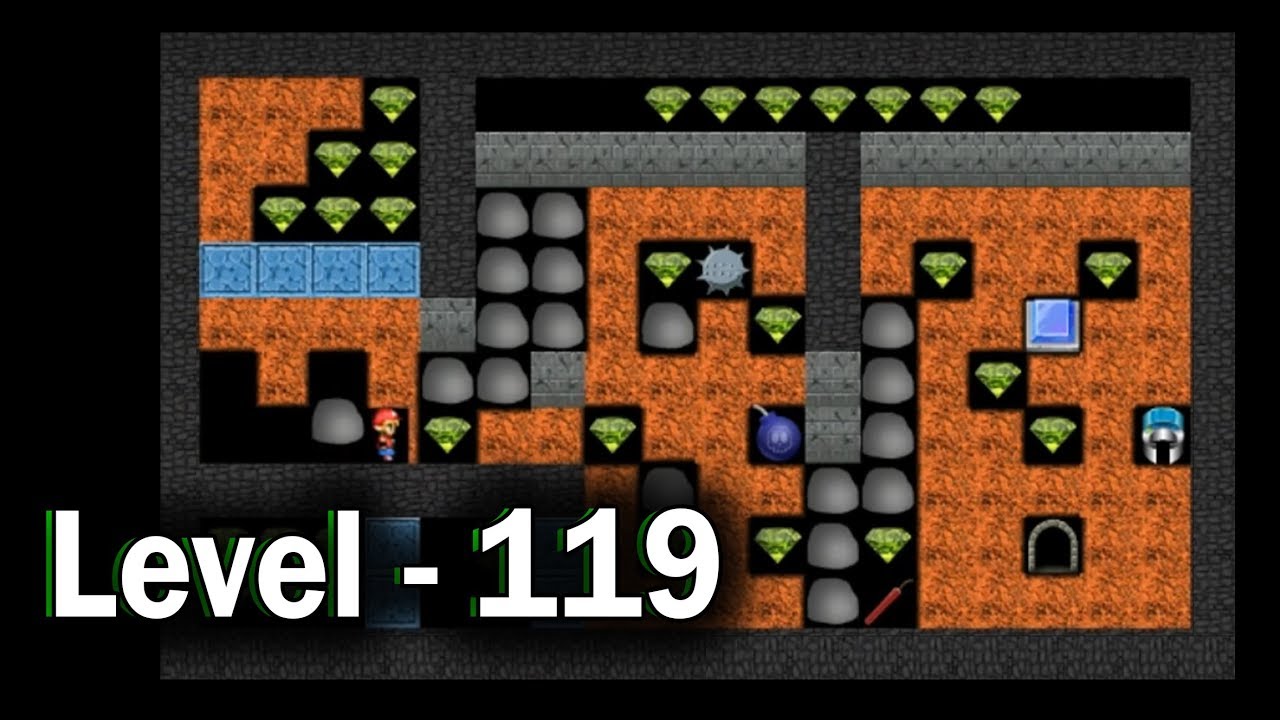 Diamond mine level 119 collected all 30 diamonds - YouTube