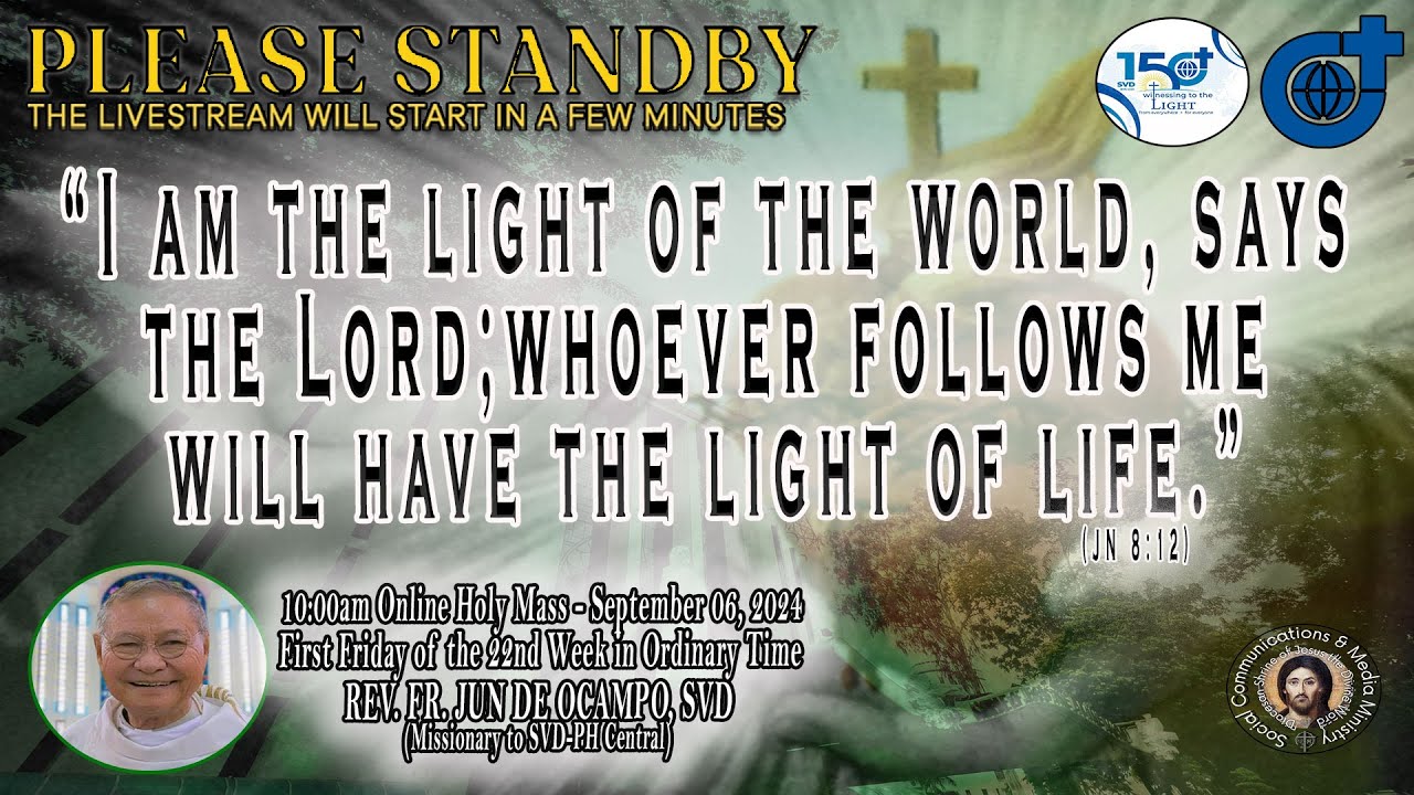 06 September 2024, 10:00AM, 1st Friday | Holy Mass at the SVD Mission ...