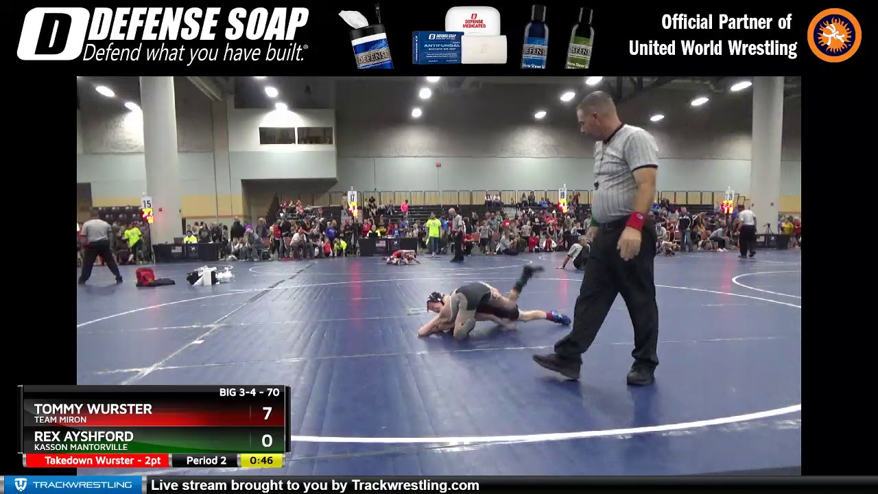 G 3-4 70 Rex Ayshford Kasson Mantorville Vs Tommy Wurster Team Miron ...