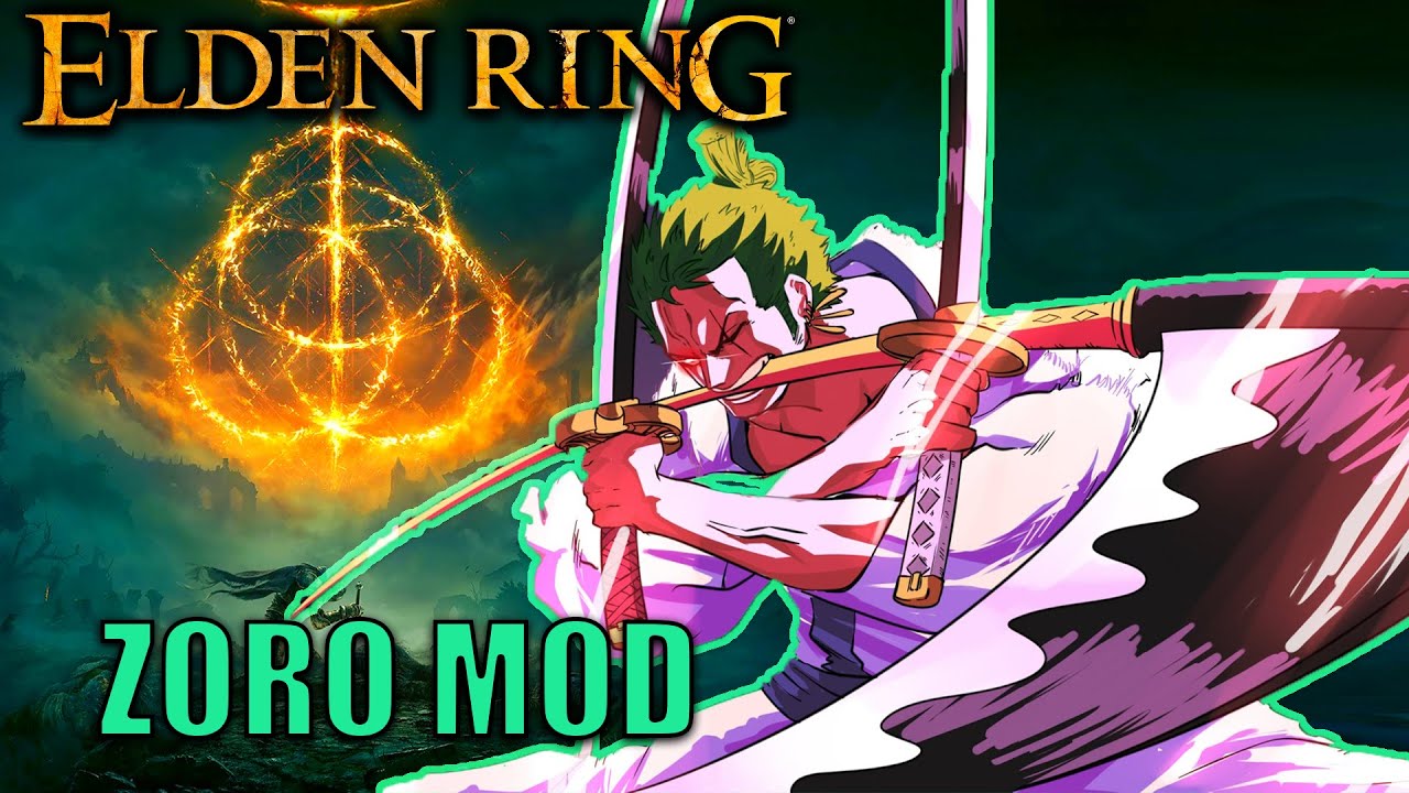 I played a CRAZY Zoro Elden Ring Mod - YouTube
