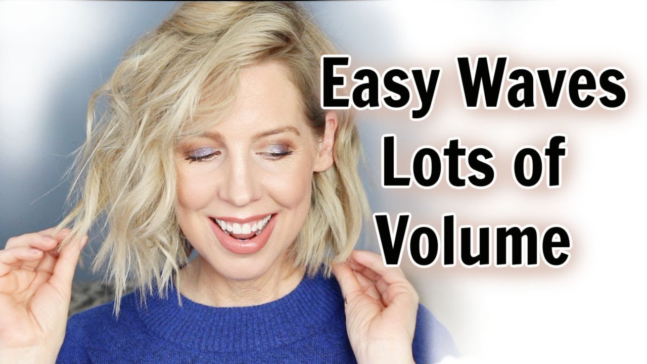 EASY WAVES WITH VOLUME | NEW HAIRCUT | frugieblog💋 - YouTube