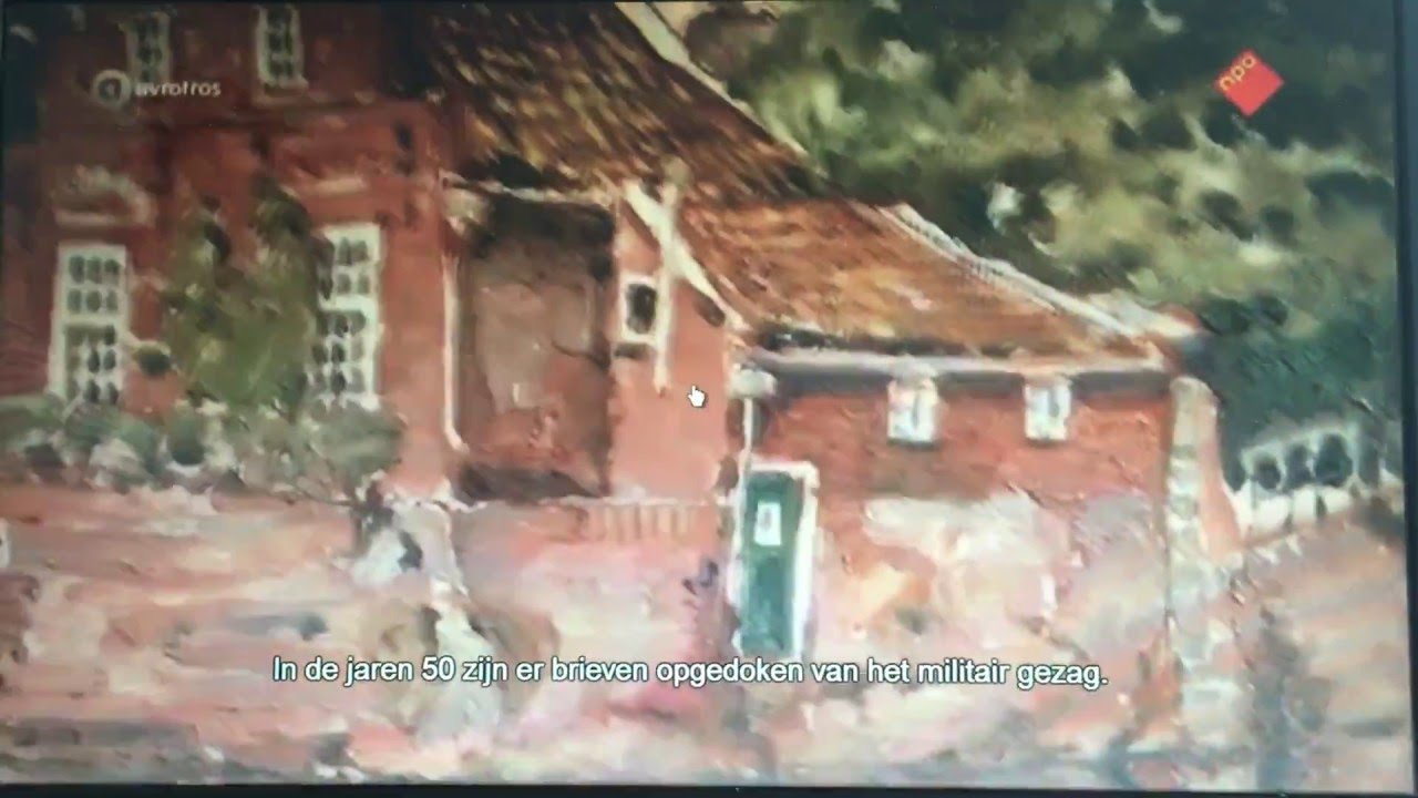 Willem Barend van Marle kunstschilder bij AVROTROS Tussen Kunst en ...