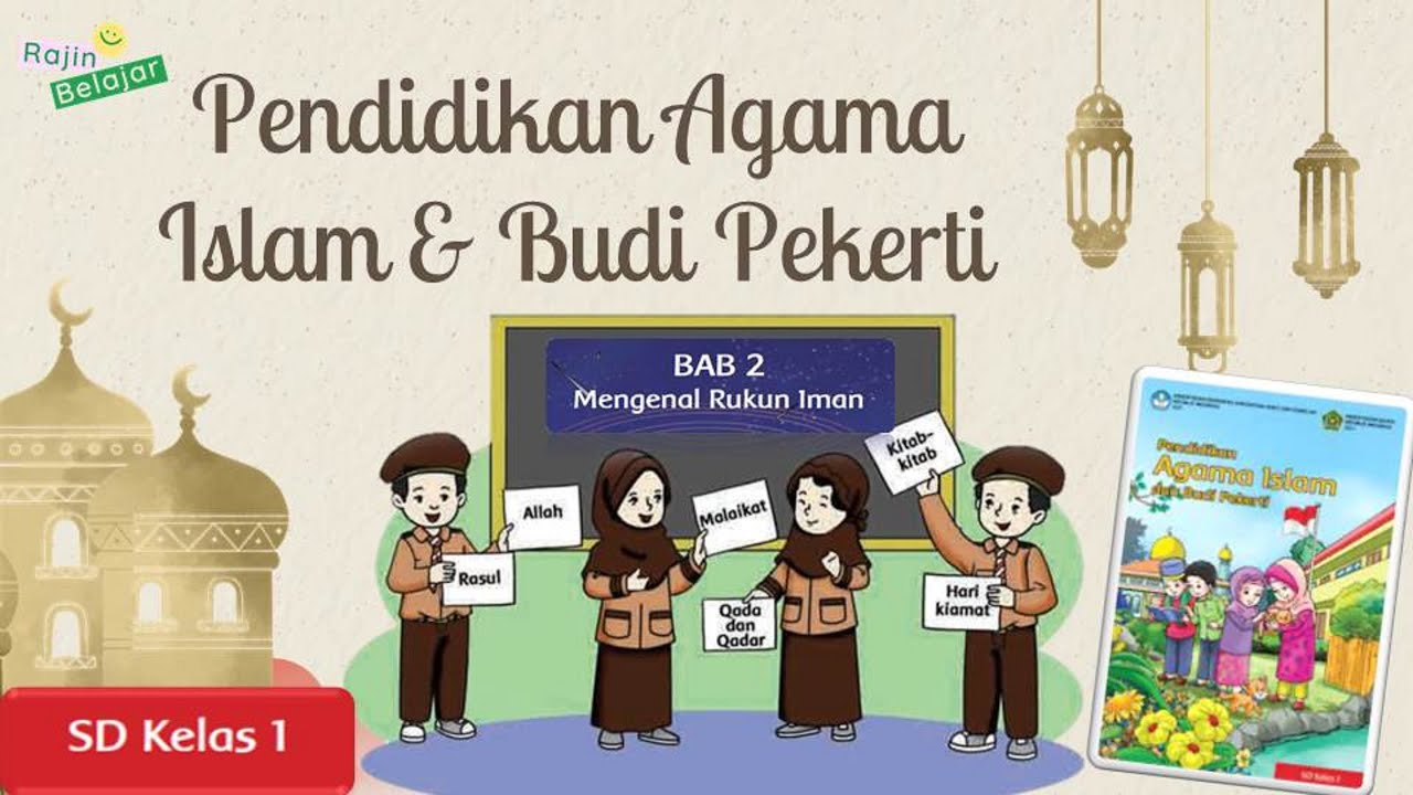PAI - Fase A - Kelas 1 SD - Bab 2 : Mengenal Rukun Iman || Kurikulum ...