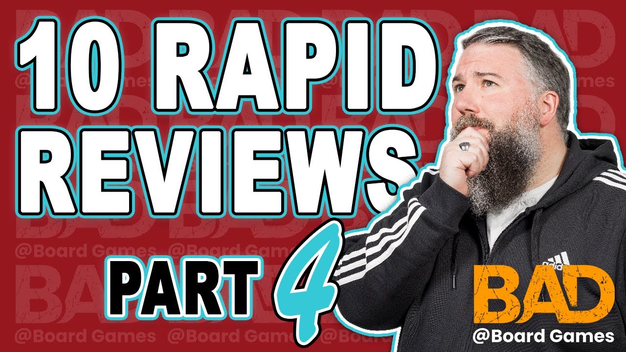 10 More Board Game Rapid Reviews | Toph's BGG Ratings! - YouTube