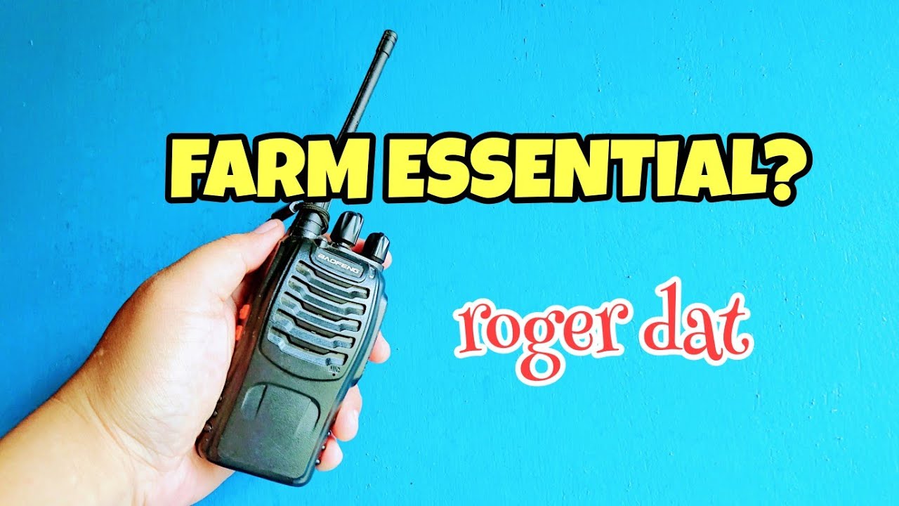 Low Frequency Radio Farming Essential | Farm communication system - YouTube