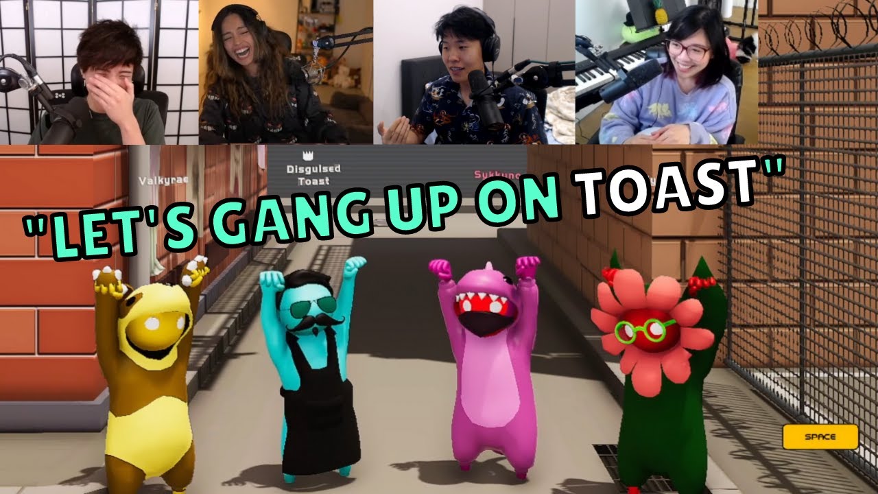 "How is Toast so Good at this game?" (All POV) ft Sykkuno, Valkyrae ...