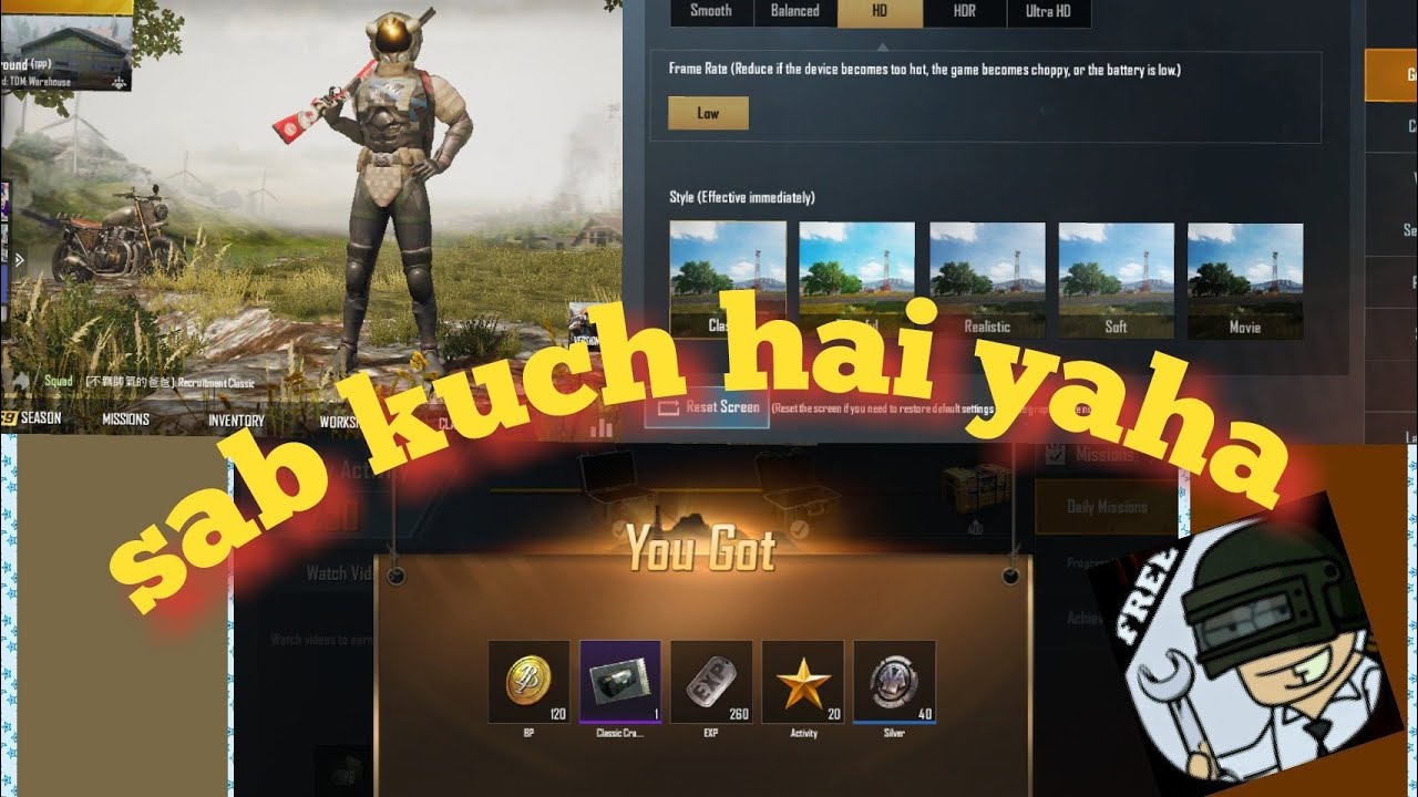 How to play pubgm with HDR graphics With one app. 😍😍 - YouTube