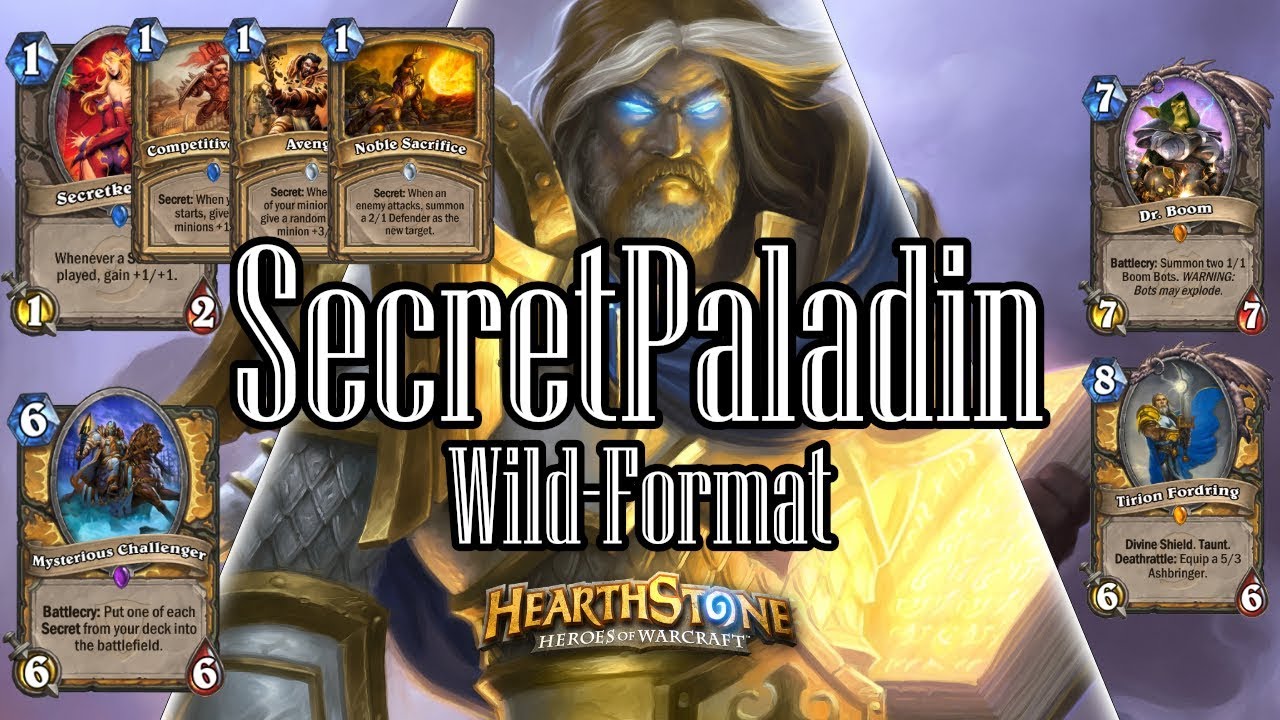 Secret Paladin | Wild format - December 2017 - YouTube