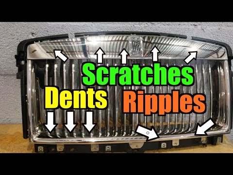Rolls-Royce Grille Dent Repair From New Orleans by Snap a Dent