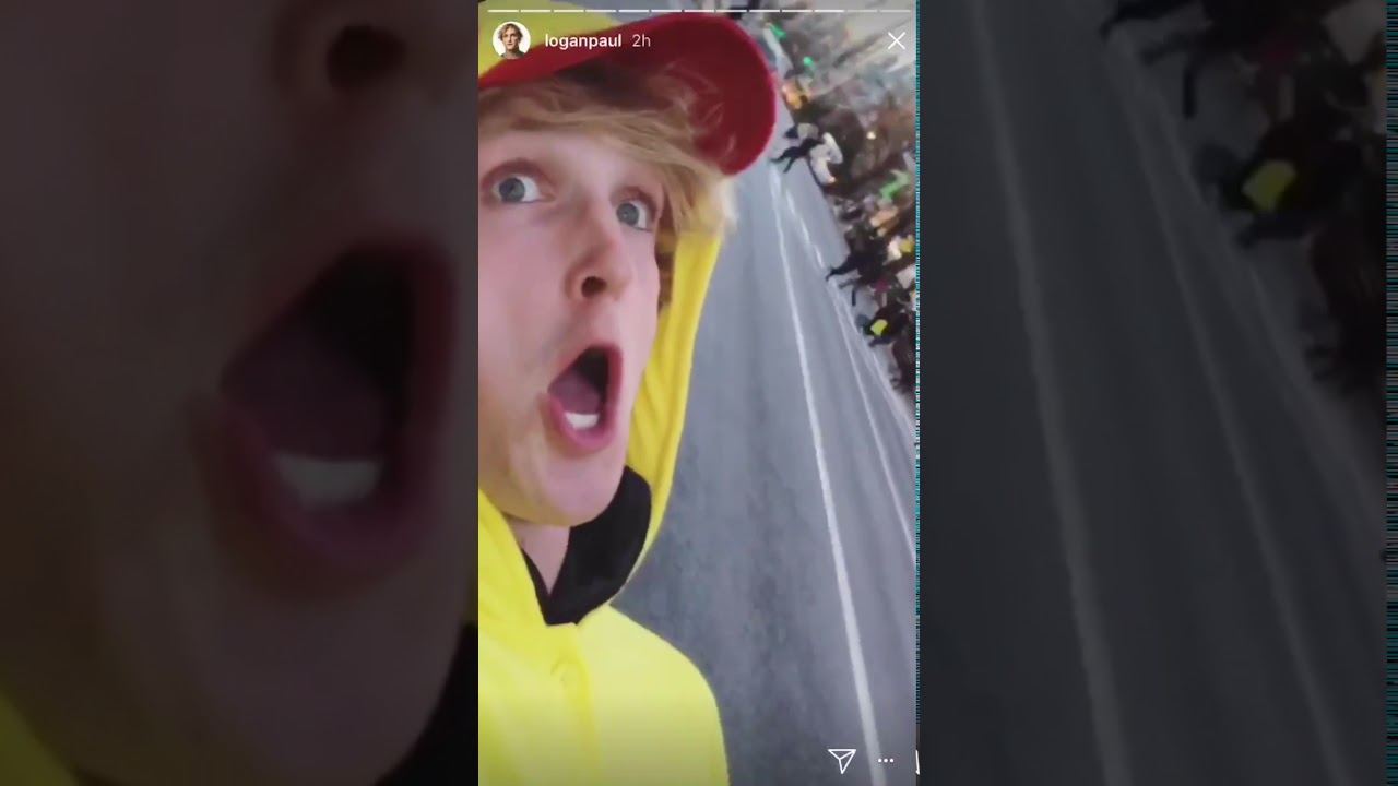 Logan paul dressed up as pikachu in japan. - YouTube