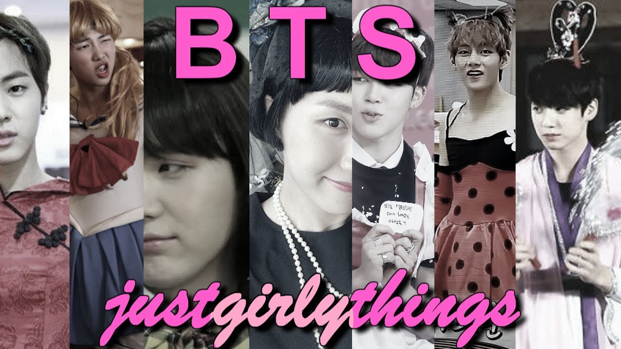 BTS just girly things - YouTube