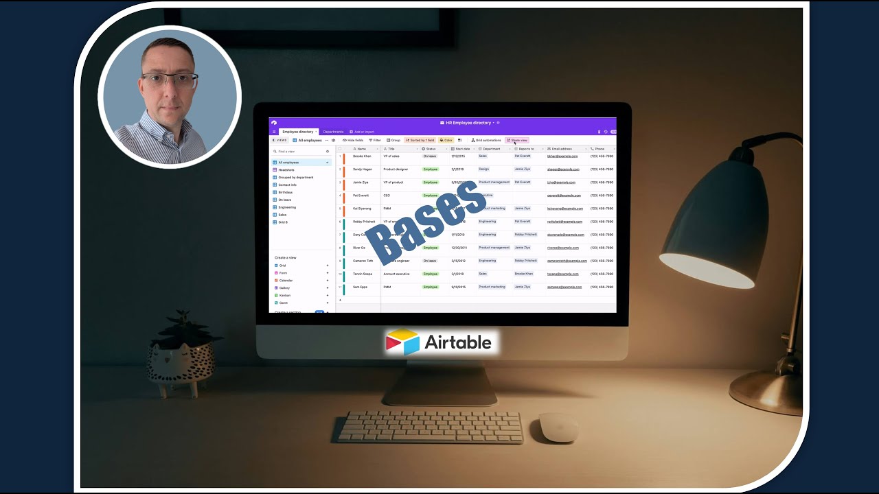 How to create Bases with Air table (Live Demo) - YouTube
