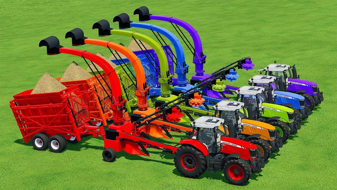 HARVEST SUGAR CANE AND SUGAR BEET WITH FENDT & MASSEY FERGUSON TRACTORS ...